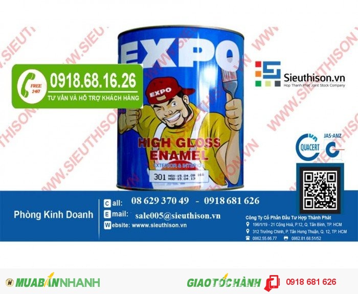 Top 10 báo giá sơn expo 4241 rẻ và uy tín nhất