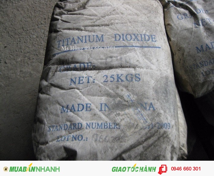 Titanium dioxide, TiO2, sản xuất sơn, bột giấy, Titan Dioxide Mới 100% ...