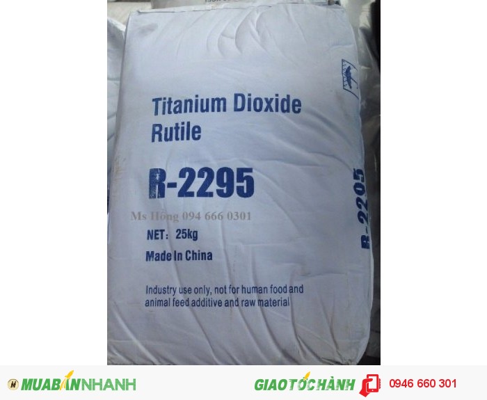 Titanium dioxide, TiO2, sản xuất sơn, bột giấy, Titan Dioxide Mới 100% ...