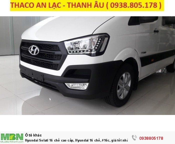 Hyundai Solati 16 chổ cao cấp, Hyundai 16 chổ, #16c, giá tốt nhất Thành ...