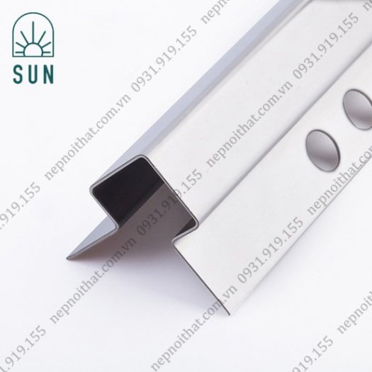Nẹp inox ốp góc gạch men - Nẹp inox ốp góc gạch bo tròn - Nẹp ốp gạch ...