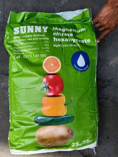 Magnesium nitrate hexahydrate , Mg(NO3)2.6H2O Trung Quốc+Haifa/Israel ...