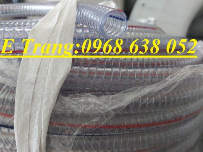 Ống nhựa mềm PVC lõi kẽm D21, D27, D34, D38, D42, D48, D64, D76, D114 ...