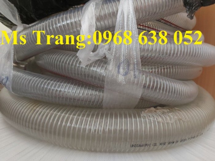 Ống nhựa mềm PVC lõi kẽm D21, D27, D34, D38, D42, D48, D64, D76, D114 ...