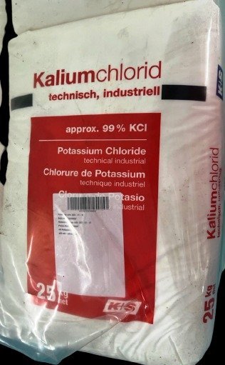 Potassium chloride (KCl) – Đức Mới 100%, giá: 30.000đ, gọi: 0778899811 ...